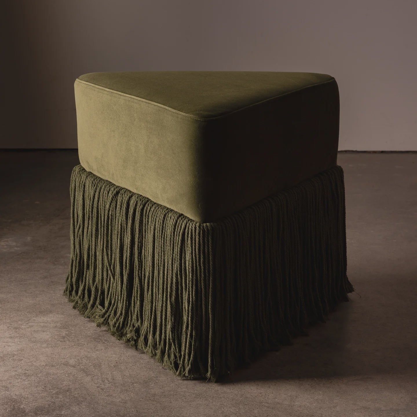 Rachel Donath Allard Ottoman, Sage – twopairs homeware