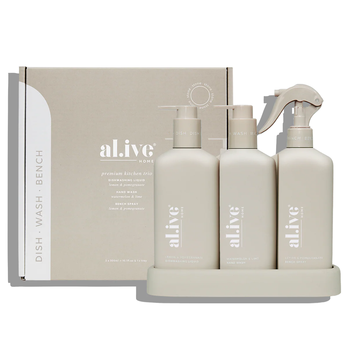 Al.ive Kitchen Trio, lemon & pomegranate, watermelon & lime – twopairs ...