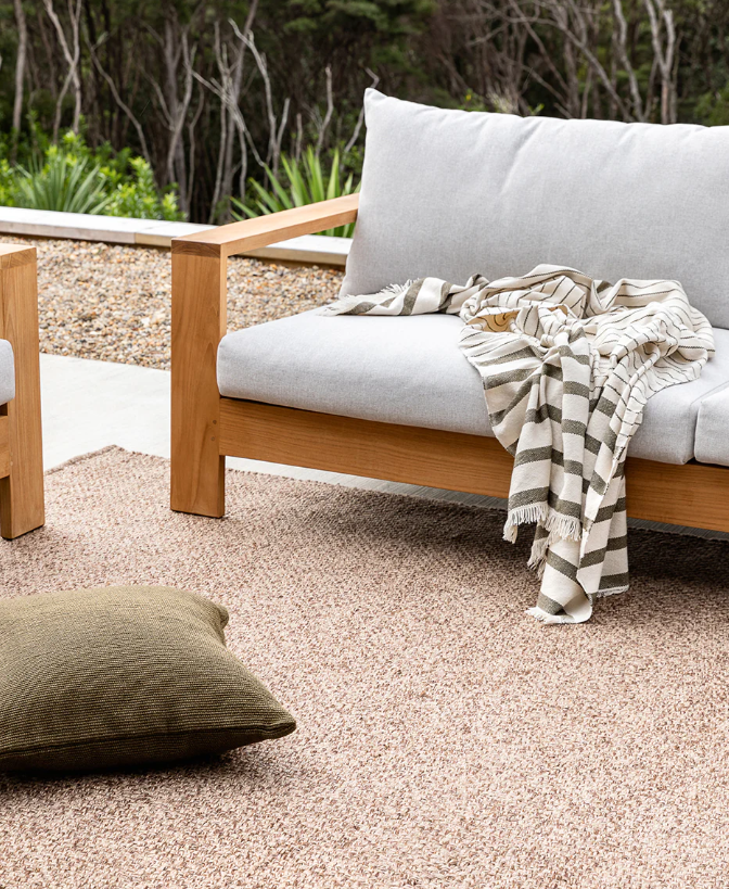 Baya Burleigh Floor Rug, Oatmeal – twopairs homeware