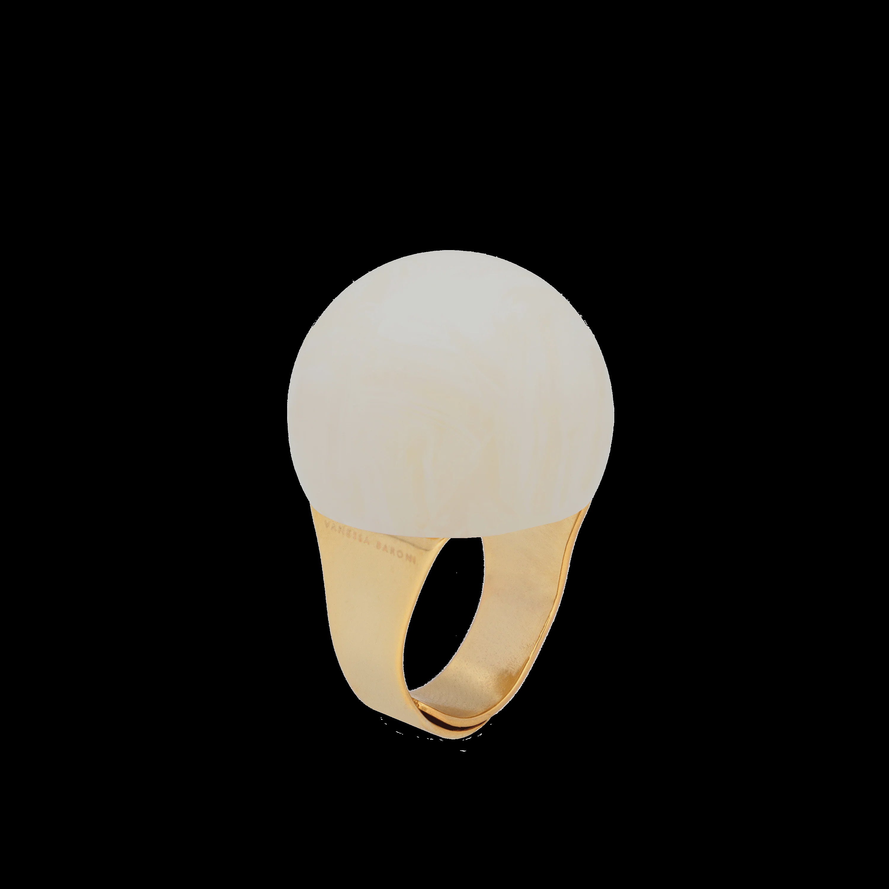 Vanessa Baroni, Bubble Ring, Marble – twopairs homeware